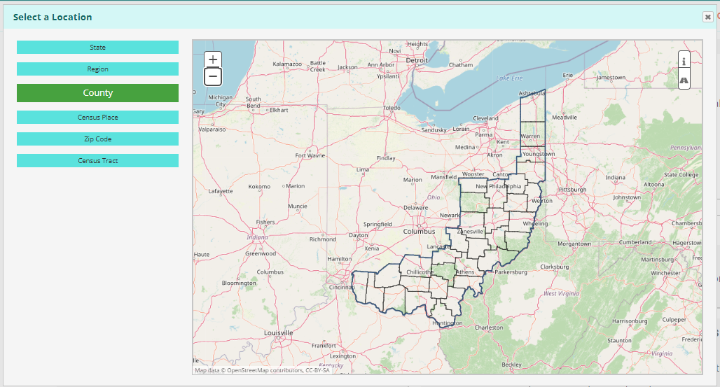 How do I find data for a specific location? – Conduent Healthy ...